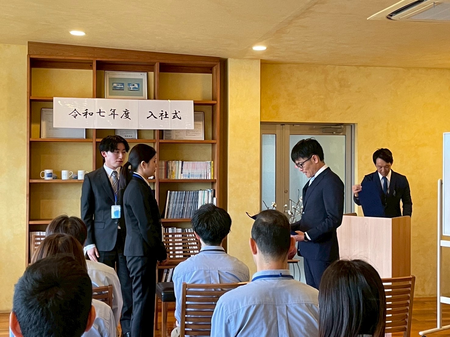 『入社式』｜suidobi代表清水の経営日記『いい会社をつくりましょう』